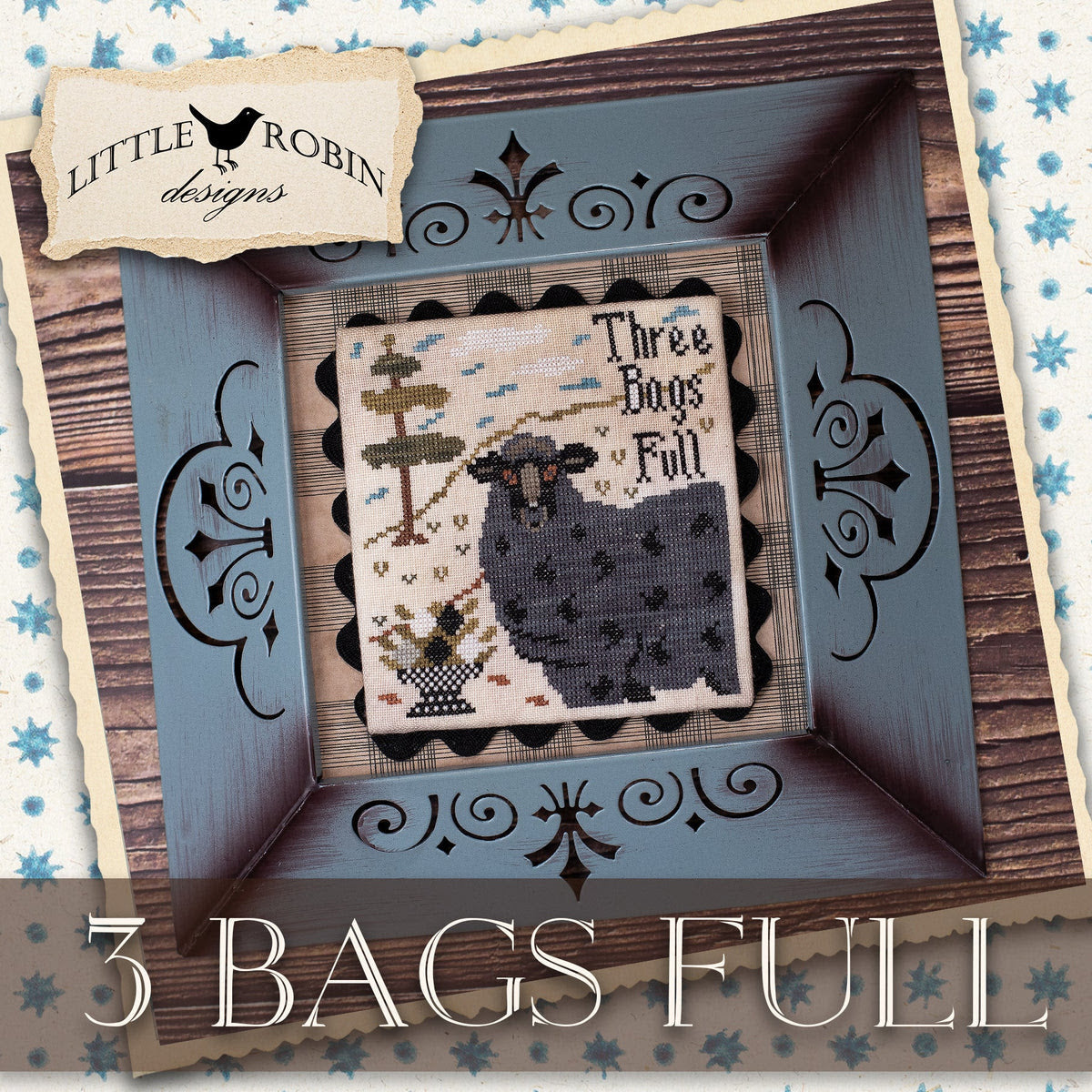 3 Bags Full - Little Robin Designs - Cross Stitch Pattern – The Crafty ...